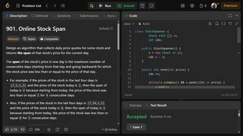 Leetcode Codingchallenge Datastructures Stack Java 90daysofcode