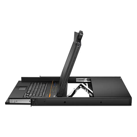 Single Rail 17 16 Port Usb Vga Lcd Kvm Switch Kinan High Quality Kvm Switch Kvm Console