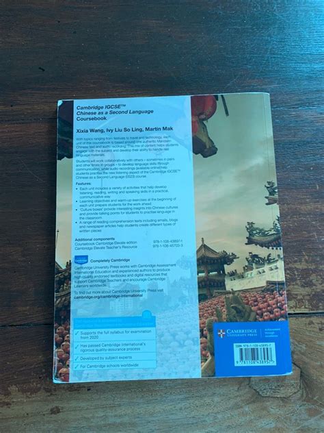 Cambridge Igcse [chinese As A Second Language Coursebook] Hobbies And Toys Books And Magazines