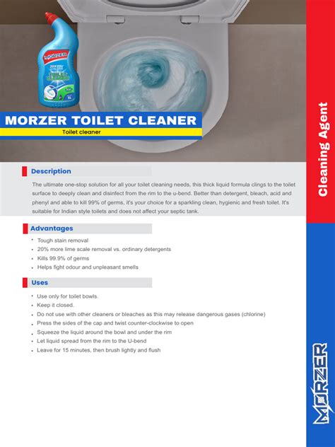 Morzer Toilet Cleaner Pdf