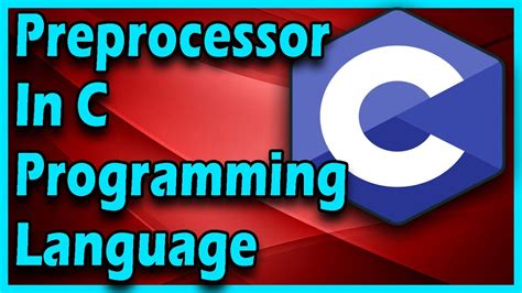 Preprocessors In C C Programming For Beginners Full Course YouTube