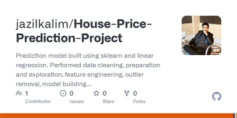 GitHub Jazilkalim House Price Prediction Project Prediction Model Built Using Sklearn And