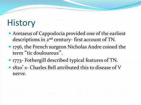 Ppt Management Of Trigeminal Neuralgia Powerpoint Presentation Free Download Id 1870237