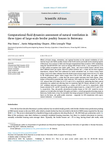 Pdf Computational Fluid Dynamics Assessment Of Natural Ventilation In Three Types Of Large