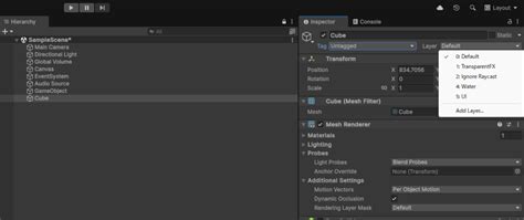 【unity】tag・layerの使い方 スクリプト、オブジェクト識別、衝突判定、表示・非表示｜wamutai Tech