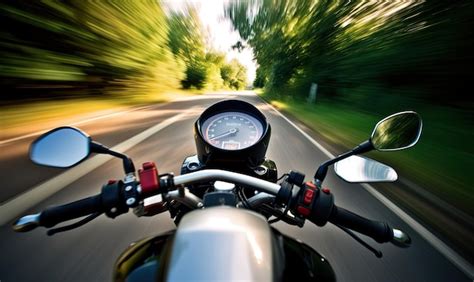 Premium Ai Image The Skilled Rider Maneuvered The Motorcycle With