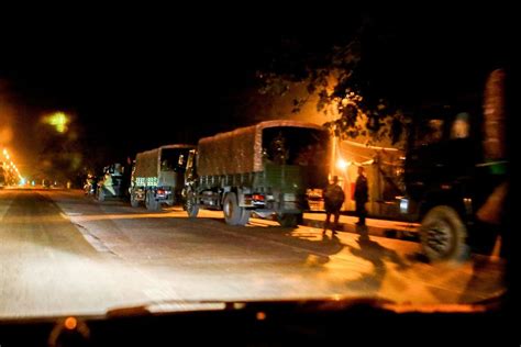 မင်္ဂလာဒုံမြို့နယ်၊ ထောက်ကြန့် ၊ ခမရ ၁၀၆ တပ်ရင်းရှိ စစ်တပ် စစ်ဆေးရေးဂိတ