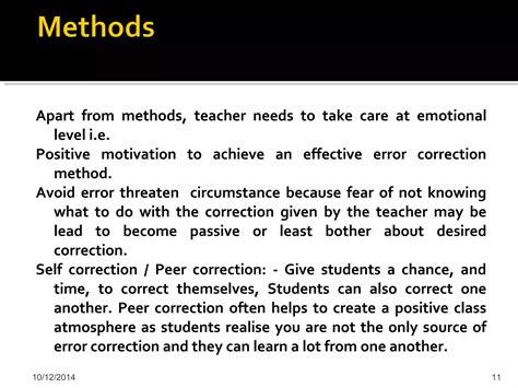 notebook correction exercise book correction methods ppt