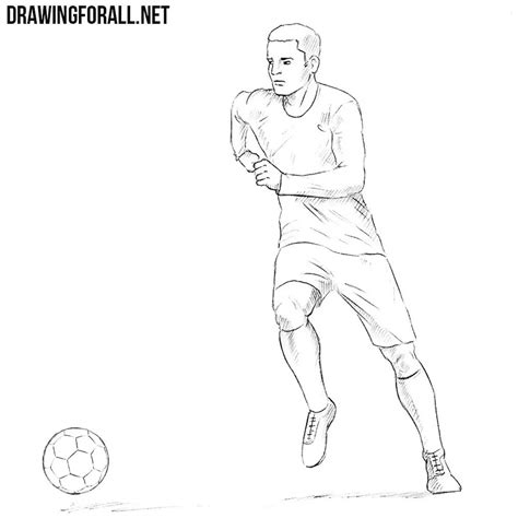Football Player Drawing Images Easy Drawing Tips Guide