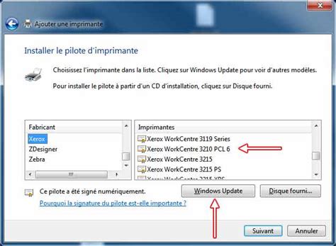 Pilote Dimprimante Sur Une Xerox à Trouver
