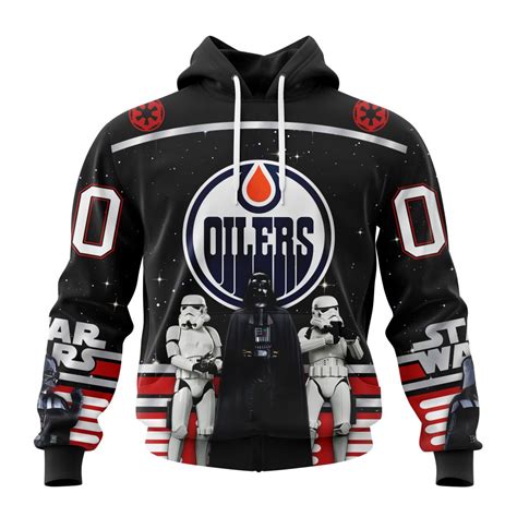 Nhl Edmonton Oilers Special Star Wars Design May The 4th Be With You