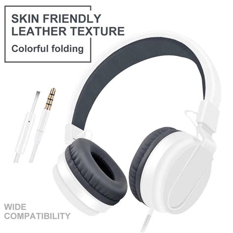 Adjustable Headphone Wired Foldable Portable Hifi Vicedeal