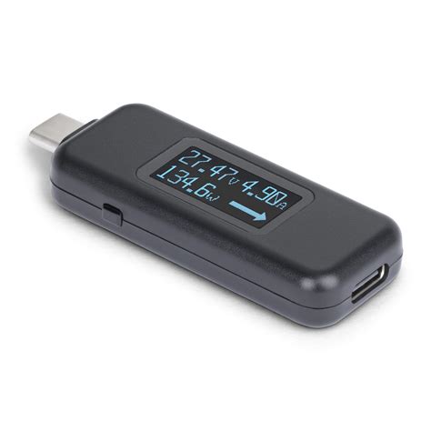 Usb C Power Tester Digital Multimeter Bi Directional Voltage And Current Meter