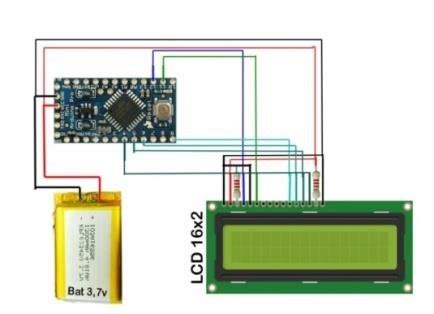 Wiring Design Of LCD To The Arduino Mini Pro Wiring Design On Download Scientific