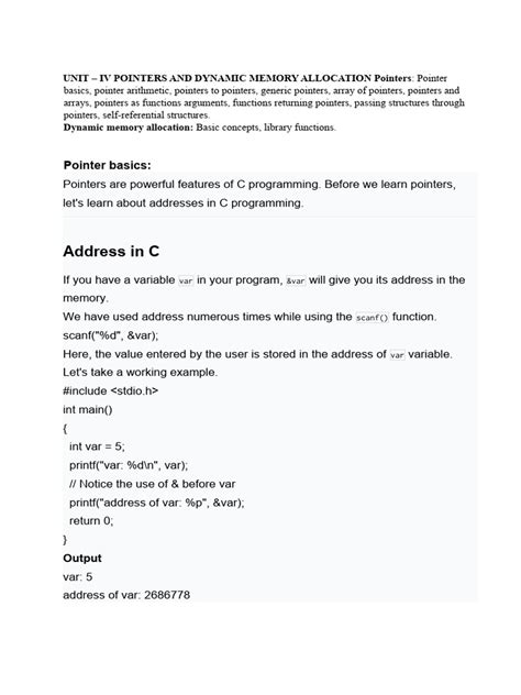 Pps Unit 4 Pdf