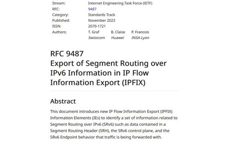 Making Segment Routing Visible