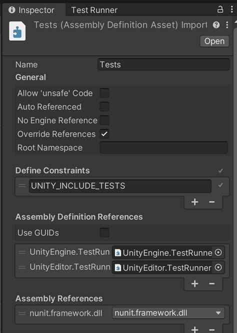 How To Access Script From Different Assembly In Play Mode Testing