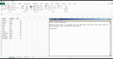 Excel Tutorials And Examples Excel Sales Calculator Vba