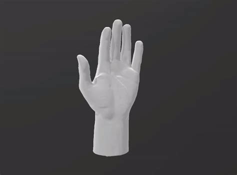 Dbx Human Hand 3 Stl Obj Glb For 3d Print・ 3d File For 3d Printing・cults