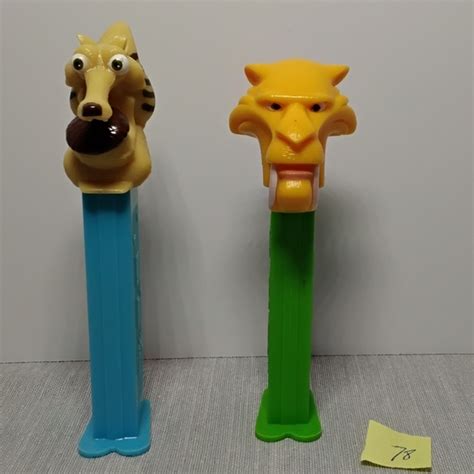 Pez Toys Pez Ice Age Lot Of 2 Sid The Sloth And Diego The Sabertooth Tiger Poshmark