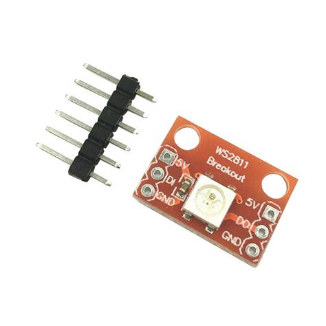 Rgb Led Breakout Ws2812 Color Light Module Single Line Interface Full