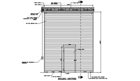 Rolling Shutter Detail In Autocad