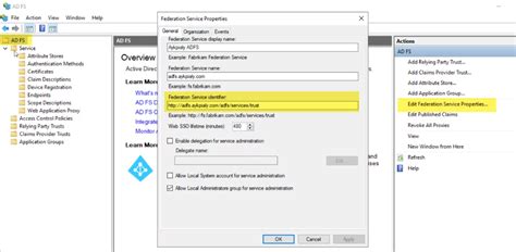 Setup Azure Ad With Adfs As Dynamics On Prem Idp