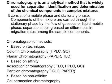 Chromatography Basics Pptx