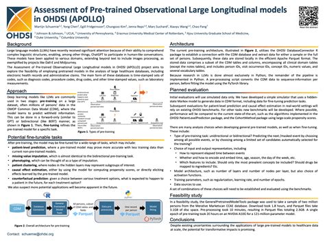 assessment of pre trained observational large longitudinal models in