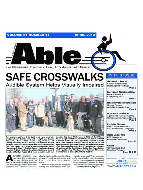Fillable Online Accessible Pedestrian Signals A Guide To Best Practice