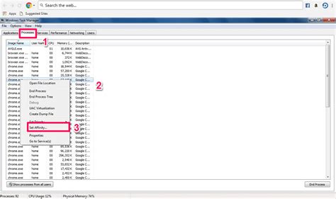 set processor affinity for programs on windows guidesap