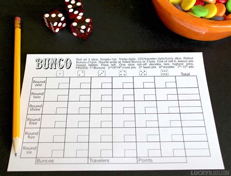 Rules For Bunco Printable Printable Free Templates