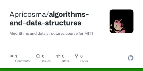 Github Apricosmaalgorithms And Data Structures Algorithms And Data Structures Course For Mitt