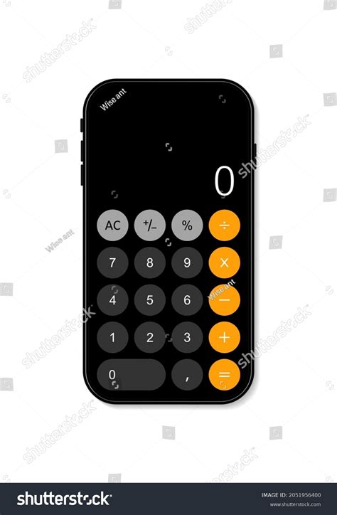 Mobile Calculator Images Stock Photos Vectors Shutterstock