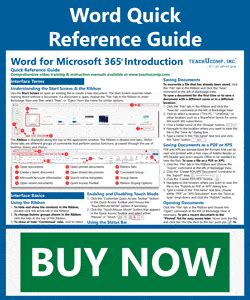 Insert A Column Break In Word Instructions TeachUcomp Inc