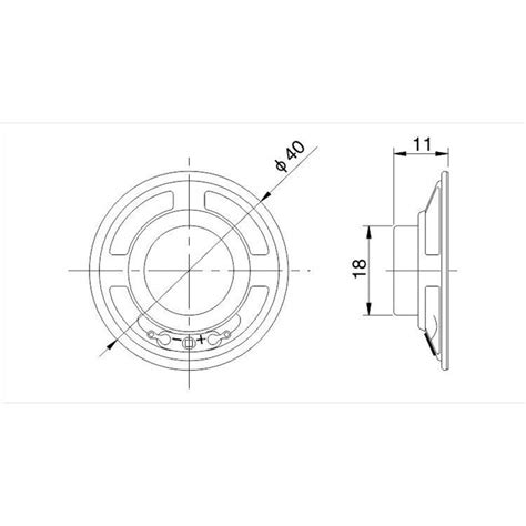China Customized Strong Waterproof Ip67 40mm 4ohm 3w Square Speaker Manufacturers Factory