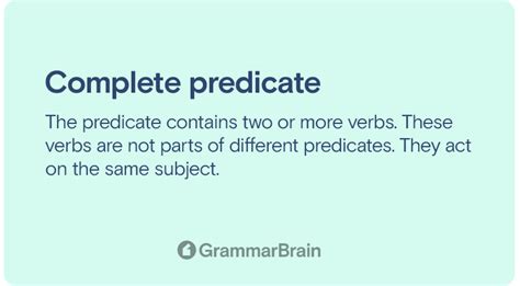What Is A Predicate Definition Types Examples Simple Compound