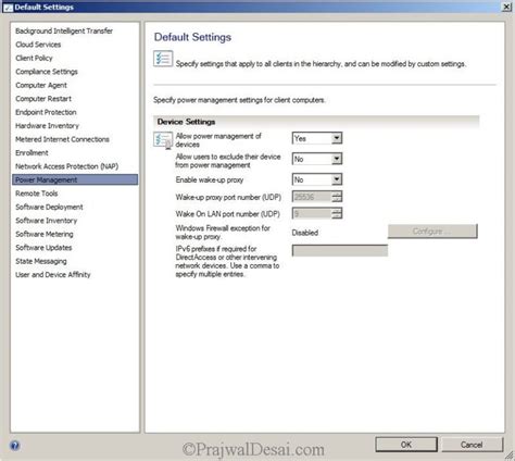 Default Client Settings In Sccm 2012 Sp1 Snap12 Prajwal Desai