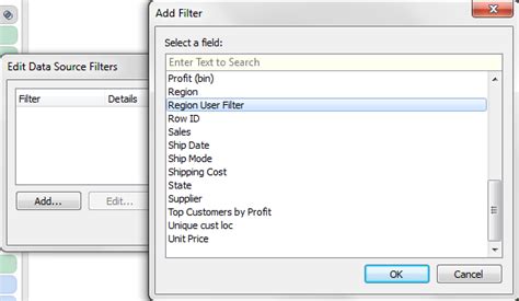 Enhanced Security In Tableau 8 Applying User Filters To Data Sources
