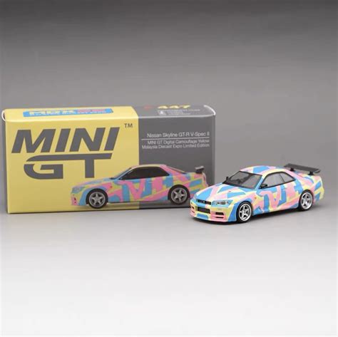 Mini Gt 447 Nissan Skyline Gt R R34 V Spec Ii Mini Gt Digital