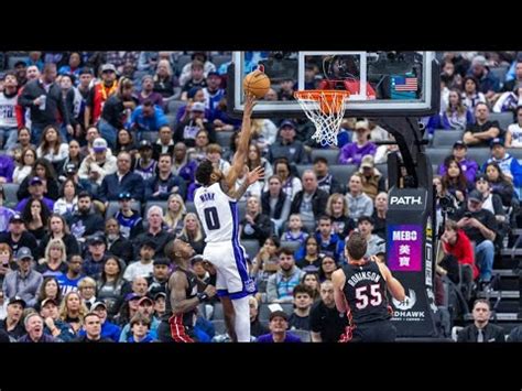 DeRozan shines as Kings hold off Heat 123-118 in double overtime - YouTube