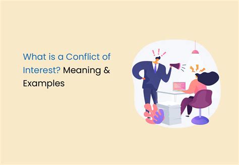 Examples Of Conflict Of Interest Explained