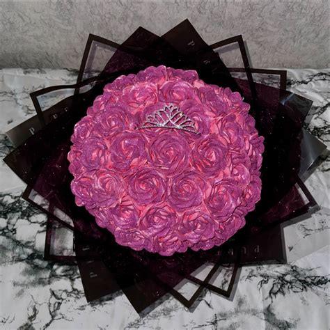 ‎دستگل پروانه رز روبانی هدیه پینترستی‎ ‎ثبت سفارش دستگل پروانه ایی