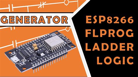 3 Generator Esp8266 Flprog Ladder Logic Youtube