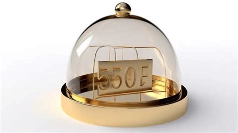 골든 55 3d 렌더링된 레스토랑 클로슈 내부의 텍스트 끄기 클로슈 판매 금 배경 일러스트 및 사진 무료 다운로드 Pngtree