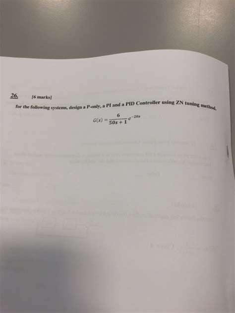 Solved 26 6 Marks For The Following Systems Design A