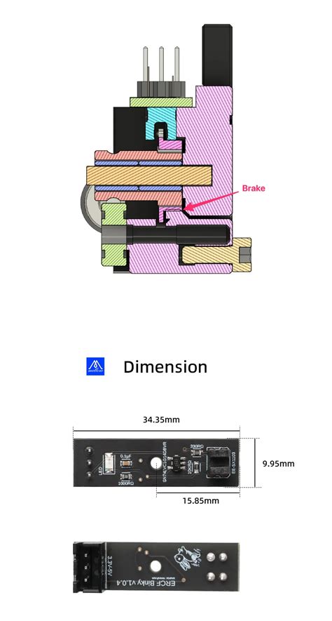 Mellow Ercf Binky Encoder Precision Motion Feedback