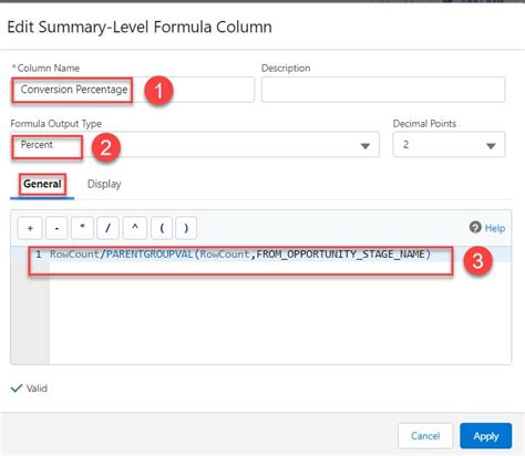 How To Create Opportunity Stage Conversion Report In Salesforce