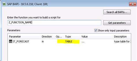 Sap Bapi Connector Data Daily