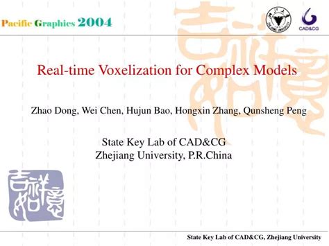 Ppt Real Time Voxelization For Complex Models Powerpoint Presentation